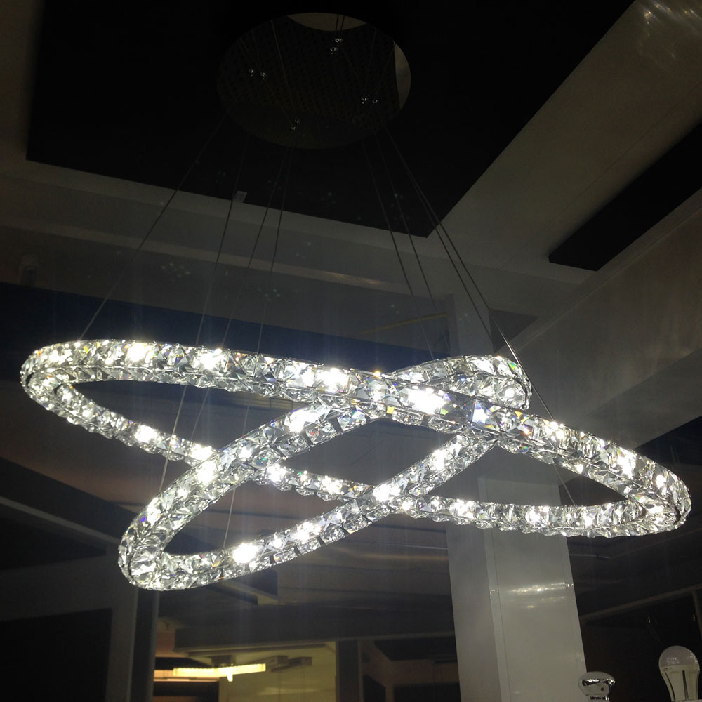 LED exkluzívne závesné svietidlá a lustre: LED Krištáľový luster ...